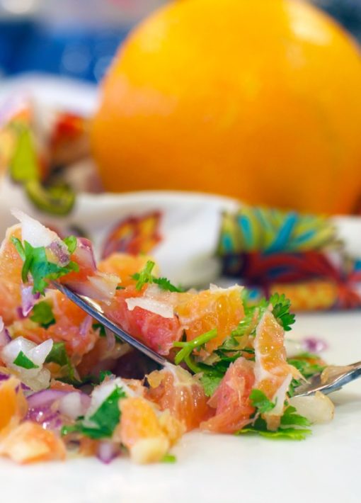 Fresh Orange Salsa Fresca. Easy & Delicious! - EA Stewart, RDN