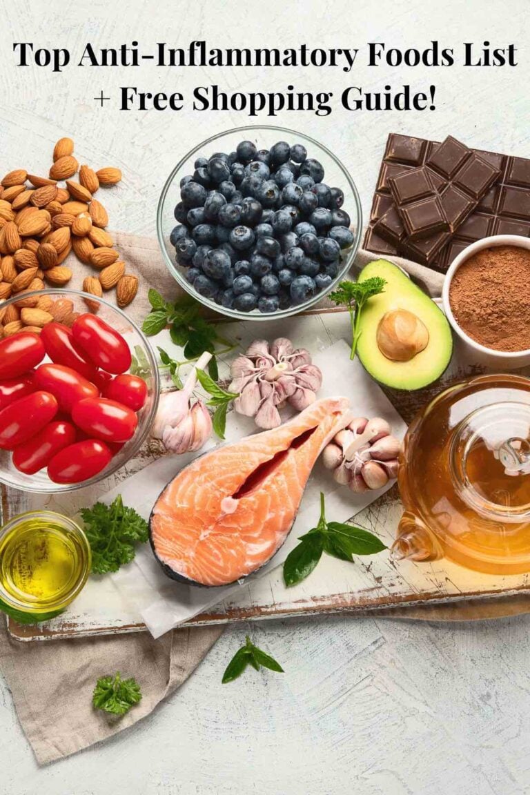 Top Anti-Inflammatory Foods List & Free Shopping Guide
