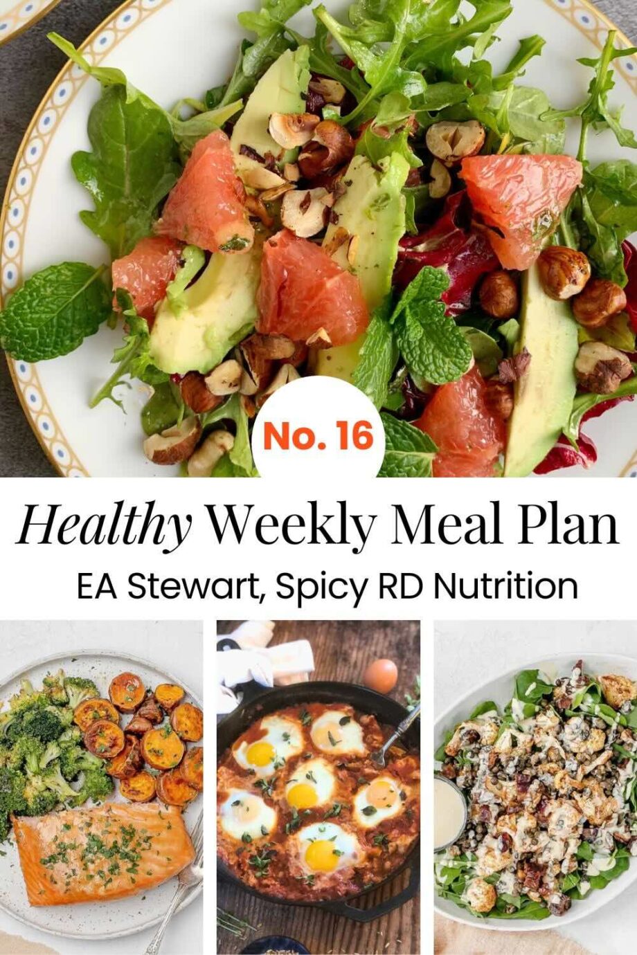 Healthy Weekly Meal Plan 16 (Mid to Late Winter Edition) - Healthy ...